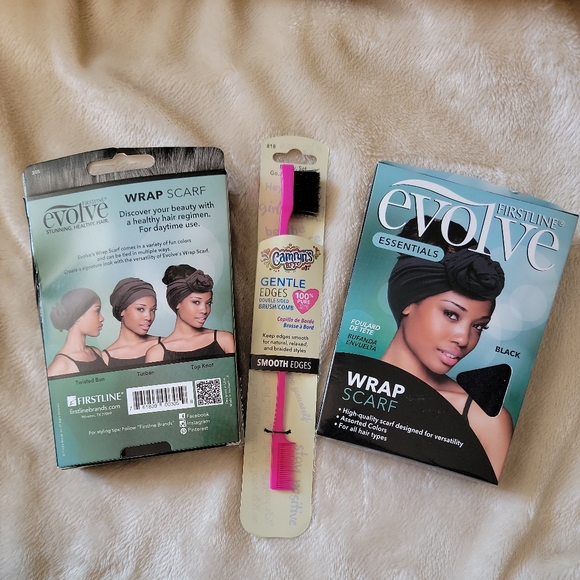 Hair | Camryns Bff Gentle Edges Brushcomb 1 Evolve Essentials Wrap ...